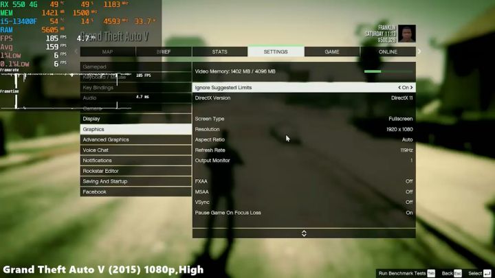 RX 550 4GB GDDR5 128bit Aisurix VGA Radeon Graphic Card การ์ดจอ ...