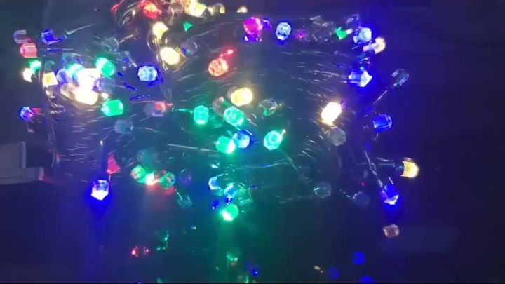Bộ Đèn Nháy 40M Kim Cương, Dây Led 40M Trang Trí Tiểu Cảnh , Dây Nháy ...