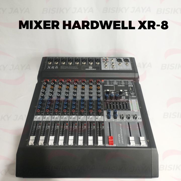 Mixer 8 channel Hardwell XR8 / XR-8 / XR 8 / Original Hardwell ...