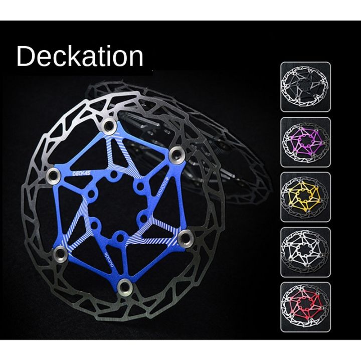 DECKAS Ultralight 82g CNC 6 Inch 160/180MM Disc Brake 6 Bolts Rotor MTB ...