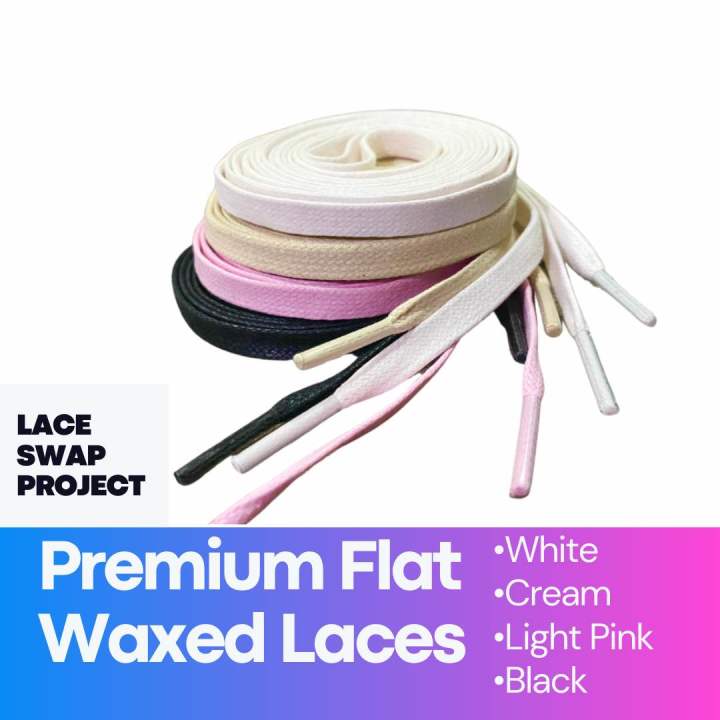 Flat Waxed Laces by Lace Swap Project | Lazada PH