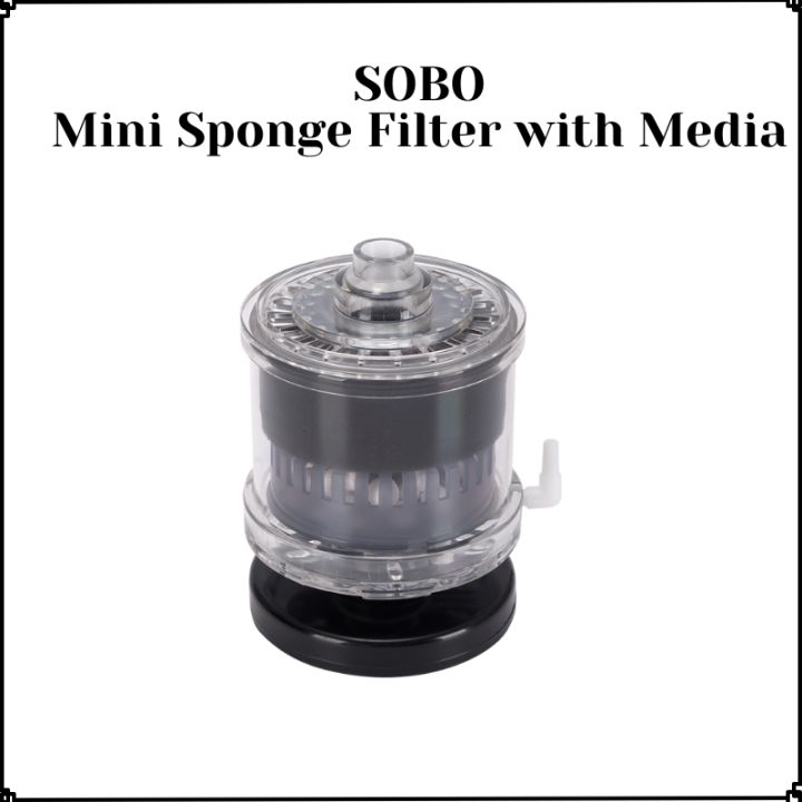 [NEW] SOBO SB-333 SB-533 Sponge Filter with media & bio-sponge included ...