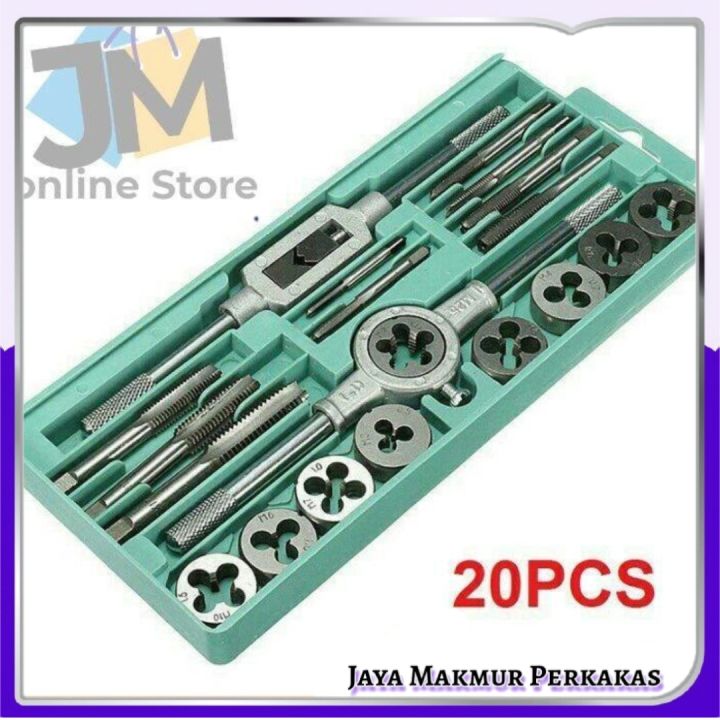 hand tap set 20 pcs // alat snai snei set .alat perbaikan lobang baud ...