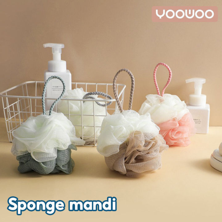 YooWoo Sponge mandi / Shower Puff / Sponge Busa Bagus /Spons Mandi ...