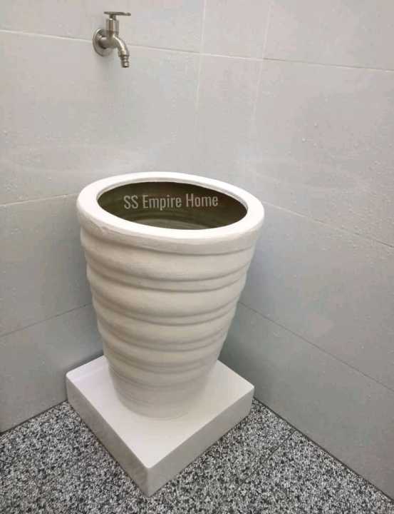 Tempayan TP4 FP11L Fiberglass Tangki Simpanan Air Bathtub Tong Mandi ...