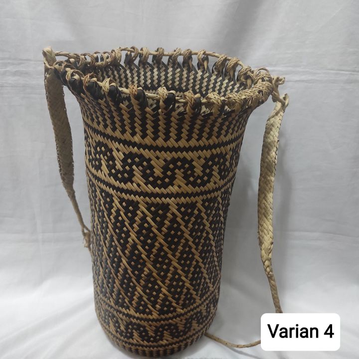 tas anjat rotan dayak kalimantan | Lazada Indonesia