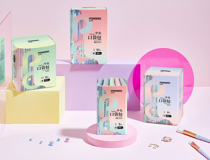 [sanitary napkin] Epshome Sanitary Napkin with Wings (4 pack) [All Day ...