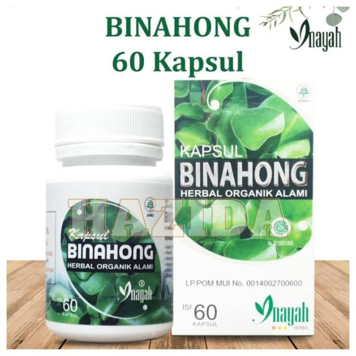 KAPSUL BINAHONG INAYAH ISI 60 KAPSUL ASLI ORIGINAL | Lazada Indonesia