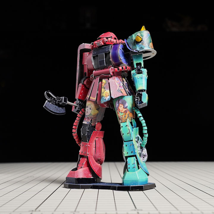 Steel Magic Statue Pure Metal Iron Stainless Steel Gundam Armor Glue ...