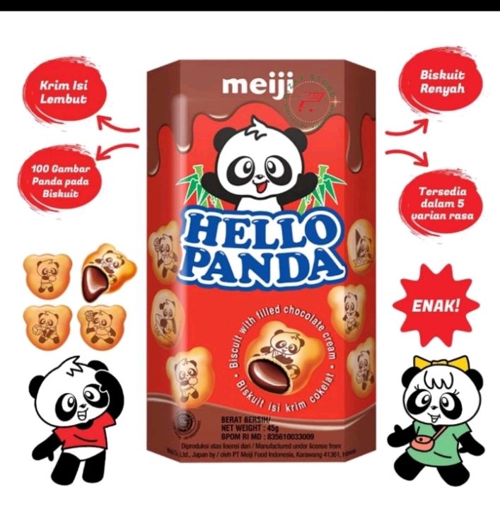 hello panda rasa coklat | Lazada Indonesia