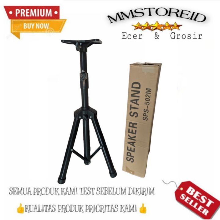 MM - Stand speaker tripod speaker monitor untuk speaker aktif pasif Portable dudukan speaker ...