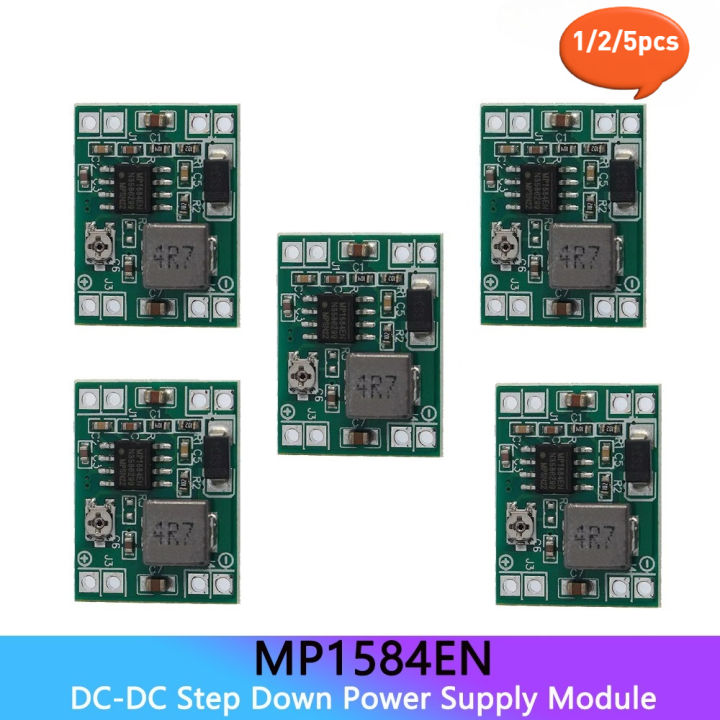 MP1584EN Ultra-Small Size DC-DC Step Down Power Supply Module MP1584 3A Adjustable Buck ...