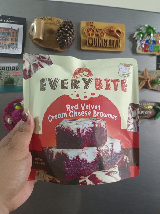 Every Bite Red Velvet Cream Cheese Brownies | Lazada