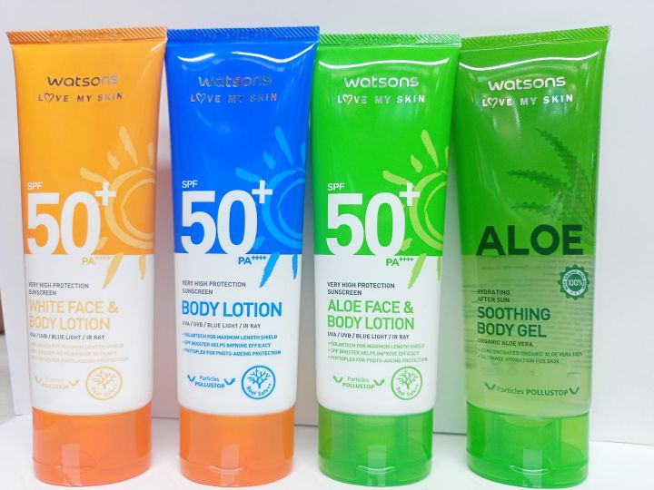 Watsons Sunscreen SPF50 | Lazada PH