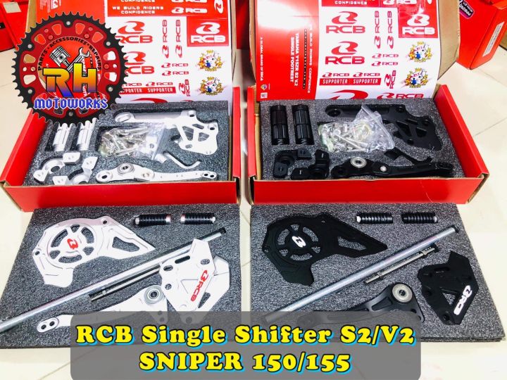 SNIPER 150/155 RCB S2 V2 Single Shifter 100% RACING BOY | Lazada PH