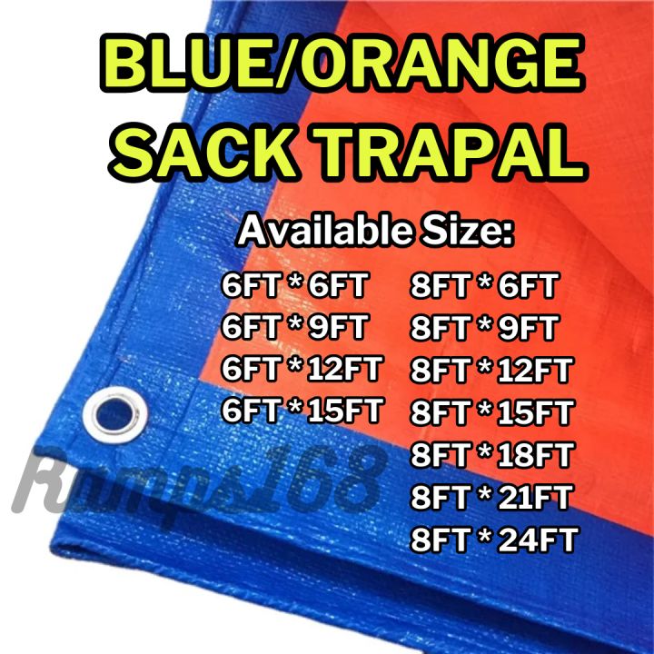 TRAPAL Sack Lona | Sack Trapal | Blue Sack | Waterproof Sack | Lazada PH