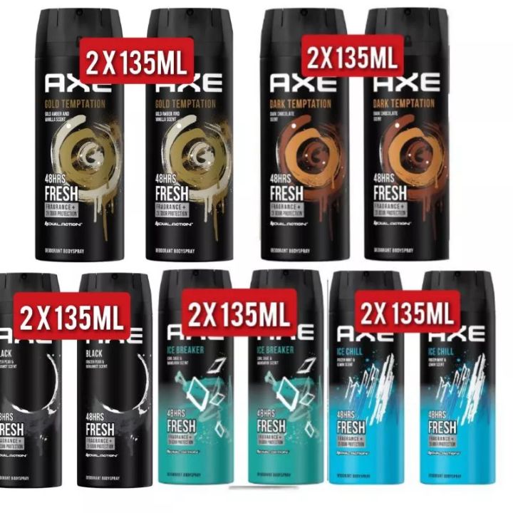 BUY 1 TAKE 1 AXE DEODORANT BODY SPRAY 135ML | Lazada PH