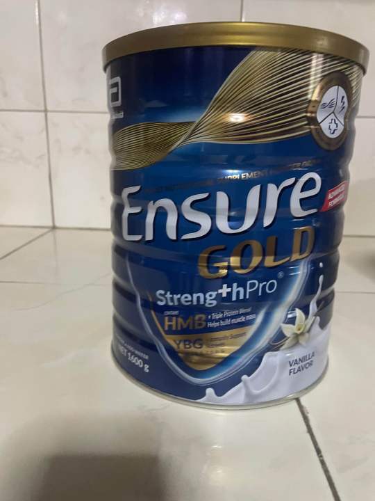 Ensure Gold 1.6 kg with Streng+hPro Vanilla 1.6KG For Adult Nutrition | Lazada PH