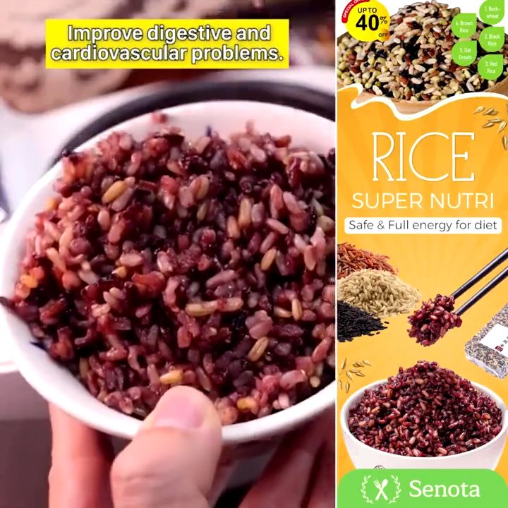 Brown Rice Organic For Diabetic Super Nutri Rice Multi Grain Rice Mix 5 ...