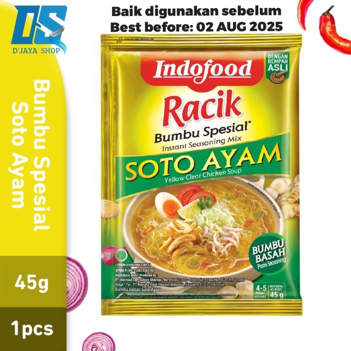 Indofood Bumbu Spesial Racik Soto Ayam 45g | Lazada Indonesia
