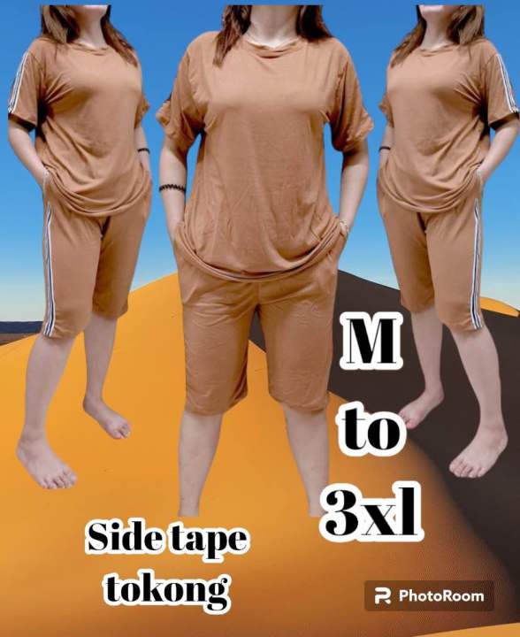 Plus-size A.D.I.D.A.S, F.I.L.A ,N.I.K.E ,T.O.M.M.Y terno side tokong ...