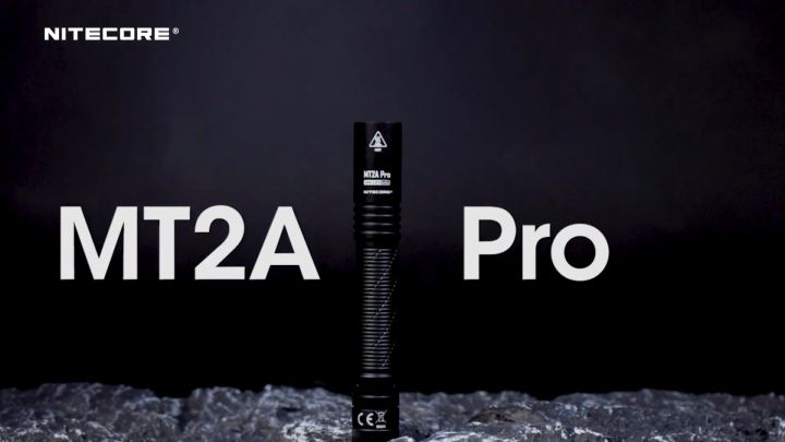 Nitecore MT2A Pro Flashlight - 1000 Lumens - 2x AA Battery - 255m - USB ...