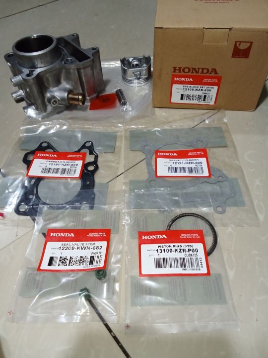 HONDA GENUINE CYLINDER BLOCK FOR ( CLICK 125/CLICK 150) | Lazada PH