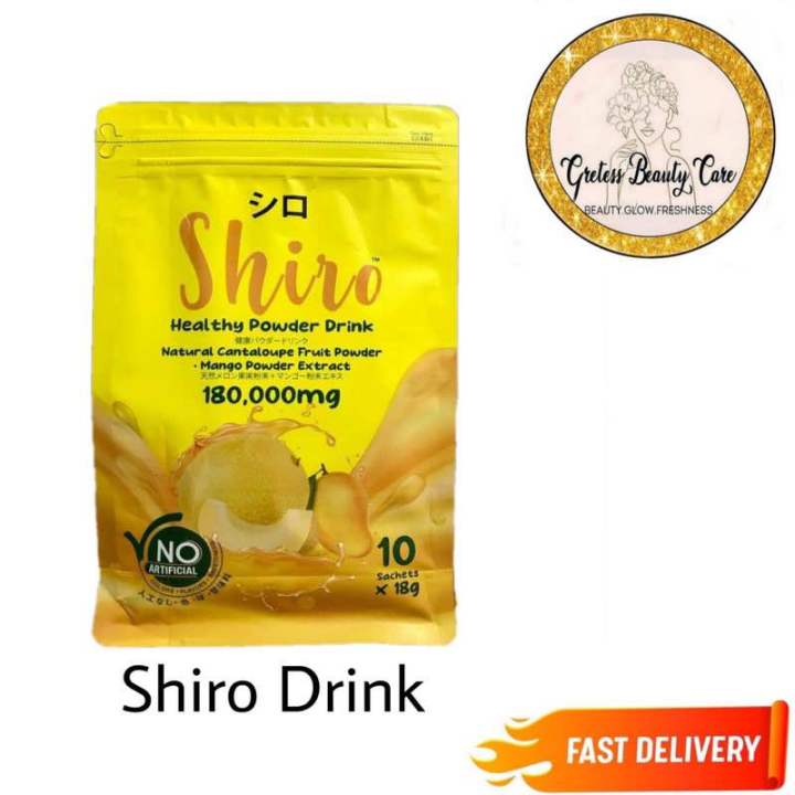 Shiro Healthy Collagen Powdered Drink 10 sachets | Lazada PH