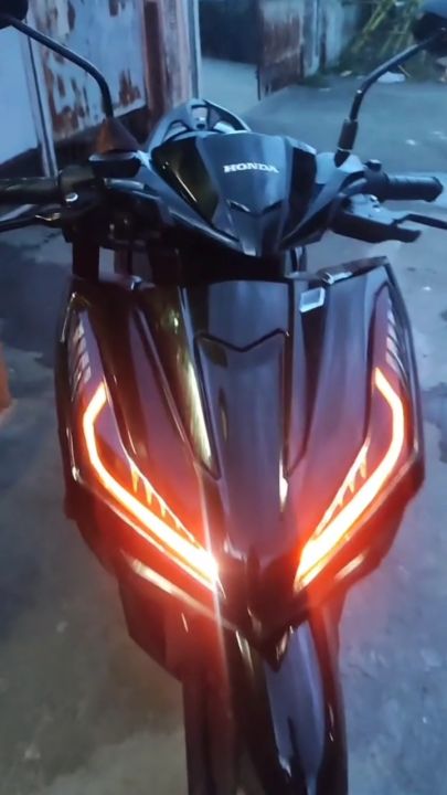 Smoke Black Kilay Tint Honda Click V3 - V2 125i/150i Game Changer ...