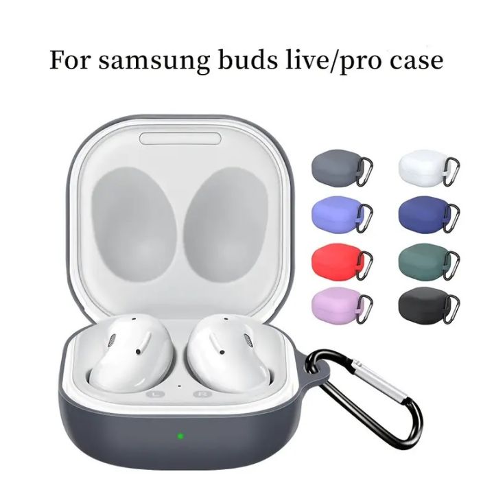 เคสหรูหราสำหรับ Samsung Galaxy Buds Live Pro ชุดหูฟัง BT ไร้สายเคสซิลิโ ...
