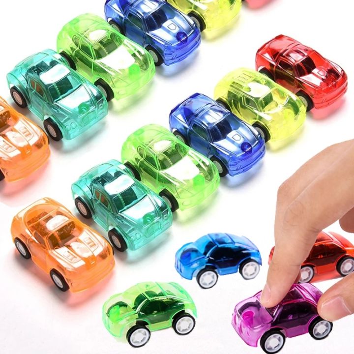 1-5pcs Baby Creative Mini Plastic Car Toy Car Set Cute Children Color ...