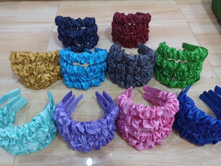bando scrunchie korea mahkota rambut nagita | Lazada Indonesia