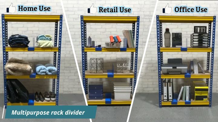 HYPERACK ™️ Rack Shelves Divider Boltless Rack Divider Storage Rack ...