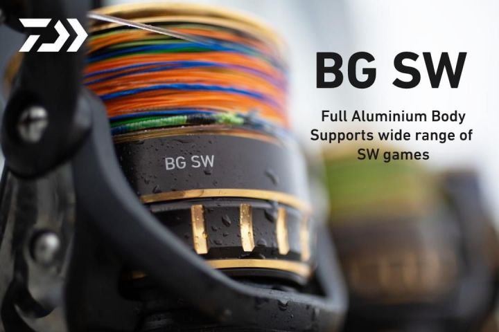 DAIWA BG SW & BG AIRBAIL BB SUPPORTED CARBON ATD SPINNING REEL | Lazada