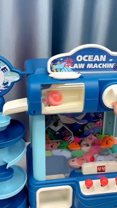 BYJ Dream and Ocean Claw Machine with Twister Machine Arcade Grab Claw ...