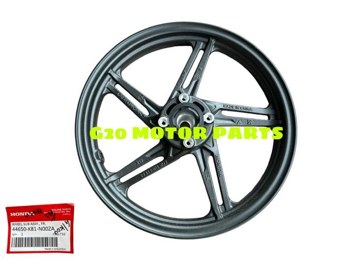 HONDA BEAT V1 FRONT RIM BLACK ORIGINAL 100% | Lazada