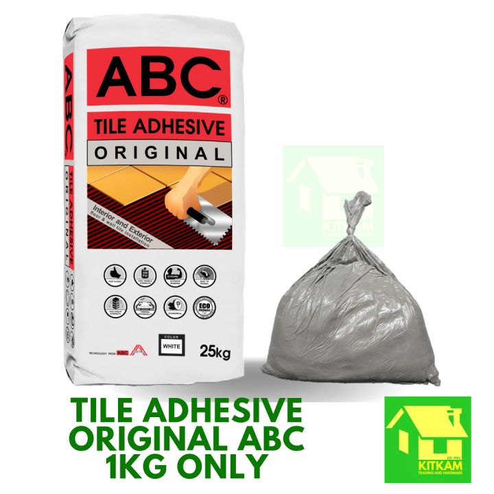 Tile Adhesive Original ABC (1kg Only) | Lazada PH