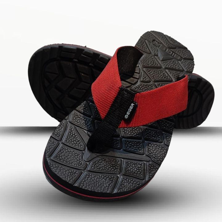 sandal jepit hitam polos / sandal japit gunung kuat tahan air | Lazada ...