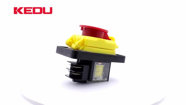 Kedu KEDU Electromagnetic Switch KJD12-10ZF Control Motor Undervoltage ...