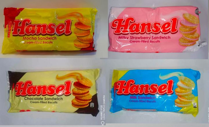 Hansel Cream-Filled Biscuits (10 x 31g pack) | Lazada PH