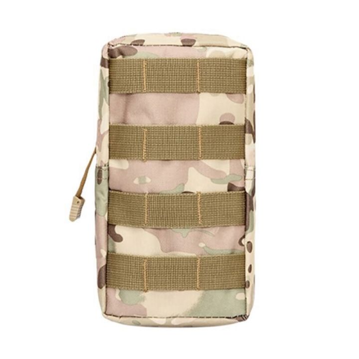 Outdoor Tactical Molle Waist Bag 600D Camouflage Khaki Storage Fanny ...