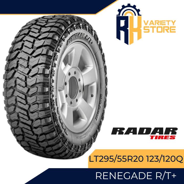RADAR LT295/55R20 123/120Q RENEGADE RUGGED TERRAIN TIRES CHINA 295 ...