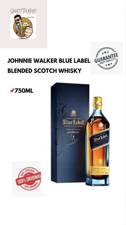 JOHNNIE WALKER " BLUE LABEL 750 ML | Lazada PH