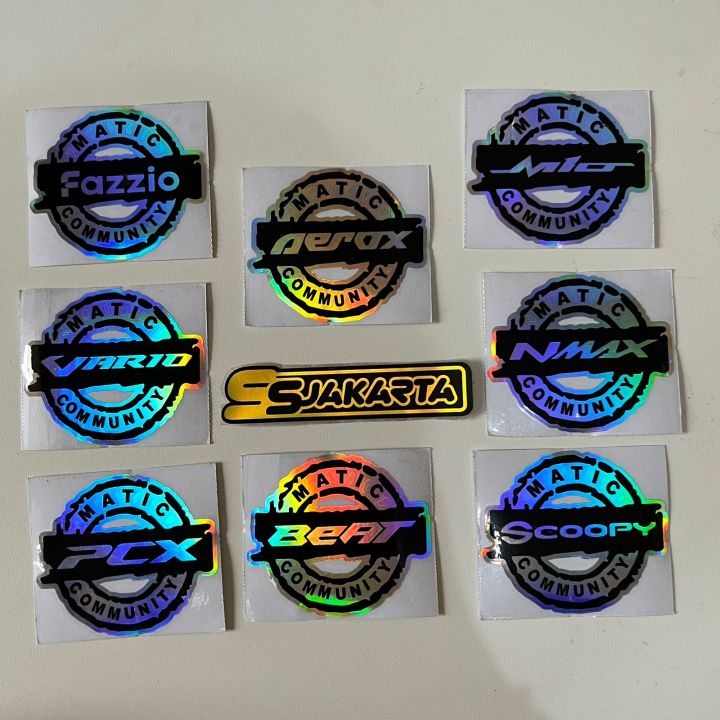 STIKER STICKER MATIC COMMUNITY CUTTING | Lazada Indonesia