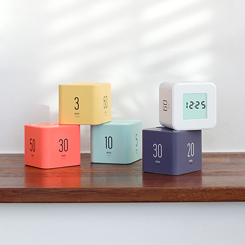 Mooas Multi Cube Timerrotating Timer Simple Operation Clock And Timer 6368