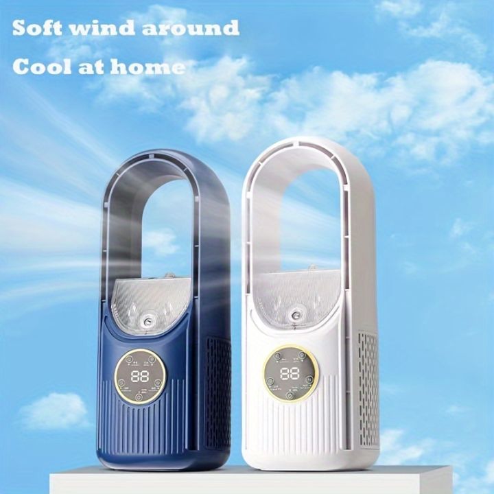 Air Conditioner Fan Electric Fan Household Humidifying Cool Usb Fans ...