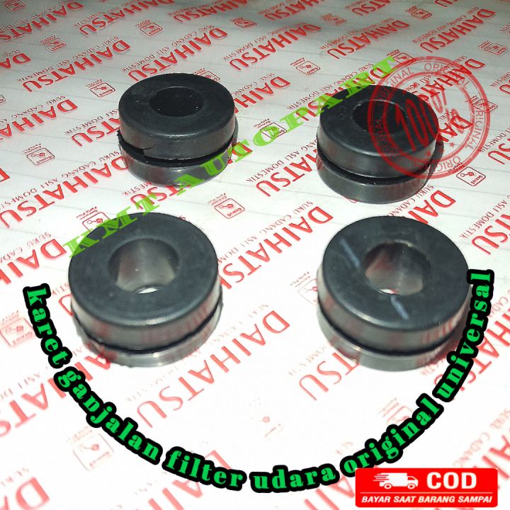 karet dudukan filter udara mobil universal isi 4pc bisa pakai ke semua ...