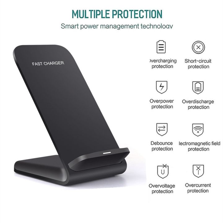 EYD Universal 15w Qi Wireless Charger Stand 2 In 1 Fast Charging Phone ...