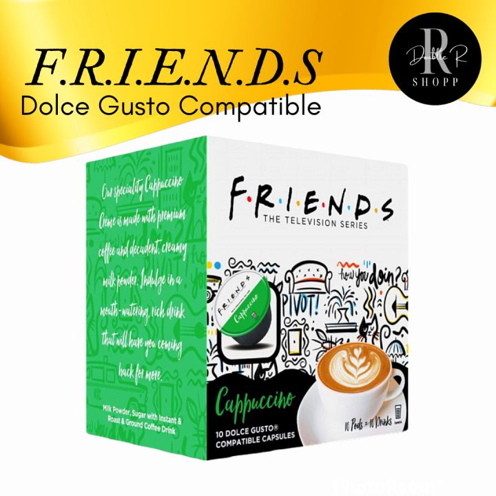 Friends CAPPUCCINO Dolce Gusto compatible pods | Lazada PH