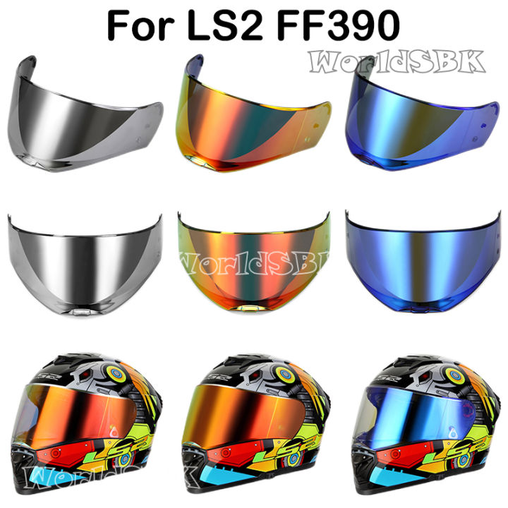 LS2 FF390 Breaker Full Face Helmet Lens Extra Helmet Visor with Anti ...